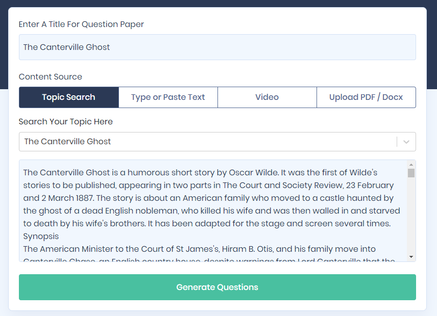 How to Set an English Question Paper - 6 Highly Useful Tips